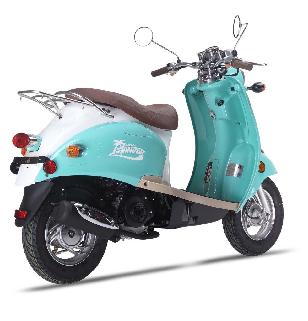 Wolf Metro Retro Islander Scooter - New Scooters 4 Less - NS4L